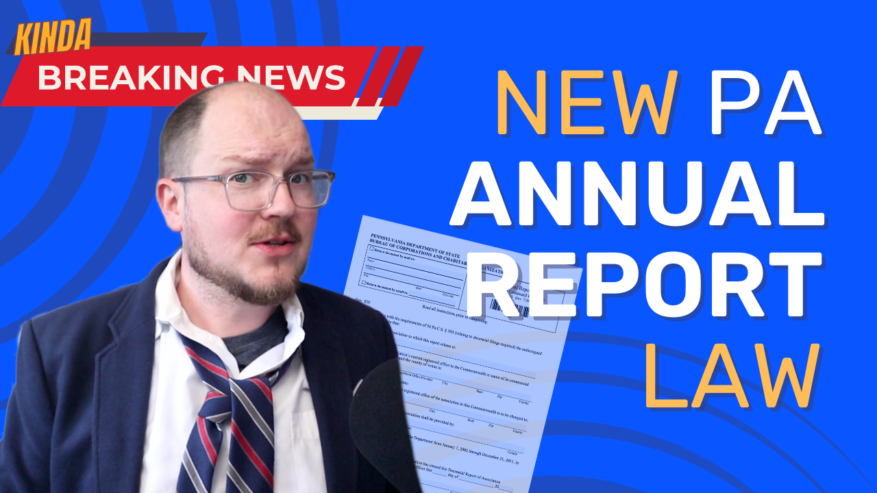 NEW PA Business Annual Report Requirement (NO MORE DECENNIAL REPORTS!)
